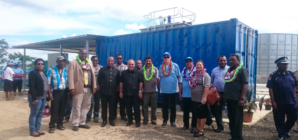 YANGORU WATER TREATMENT - Prime Minister of Papua New Guinea, Mr. Peter ...